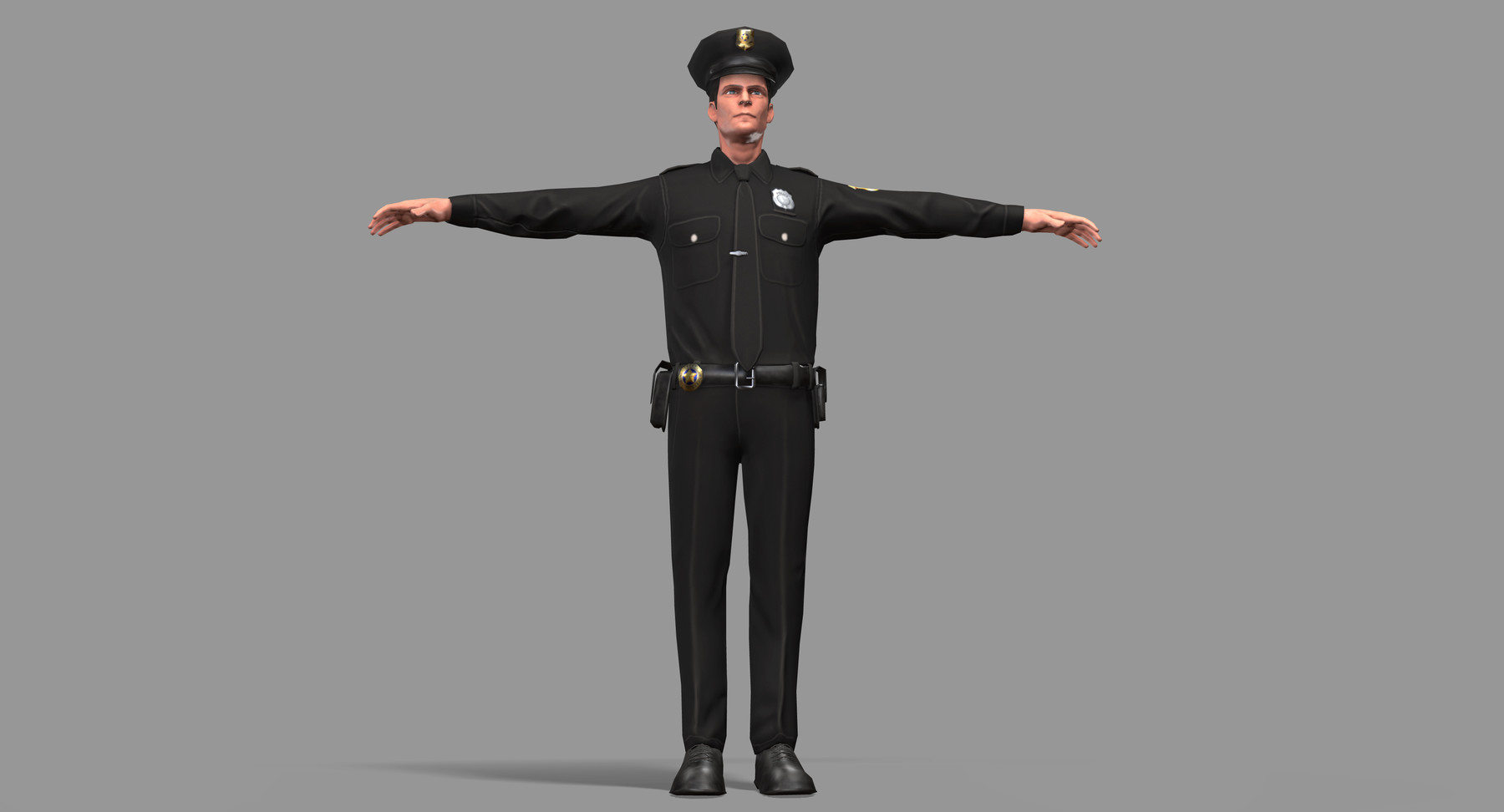 ArtStation - Police man | Game Assets