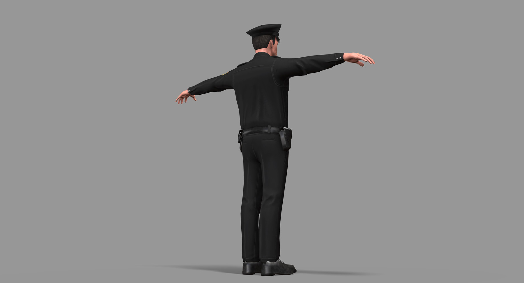ArtStation - Police man | Game Assets