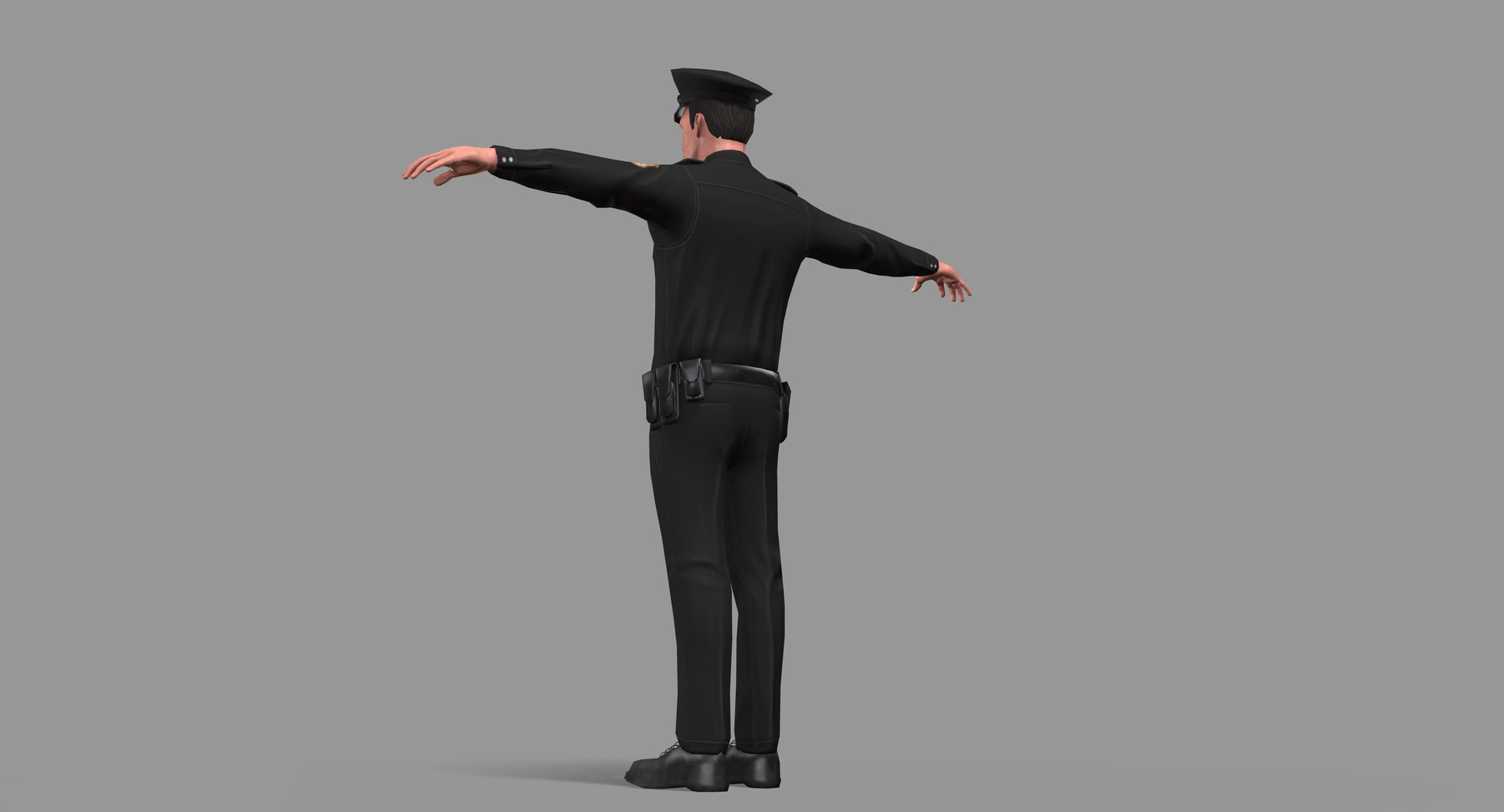 ArtStation - Police man | Game Assets