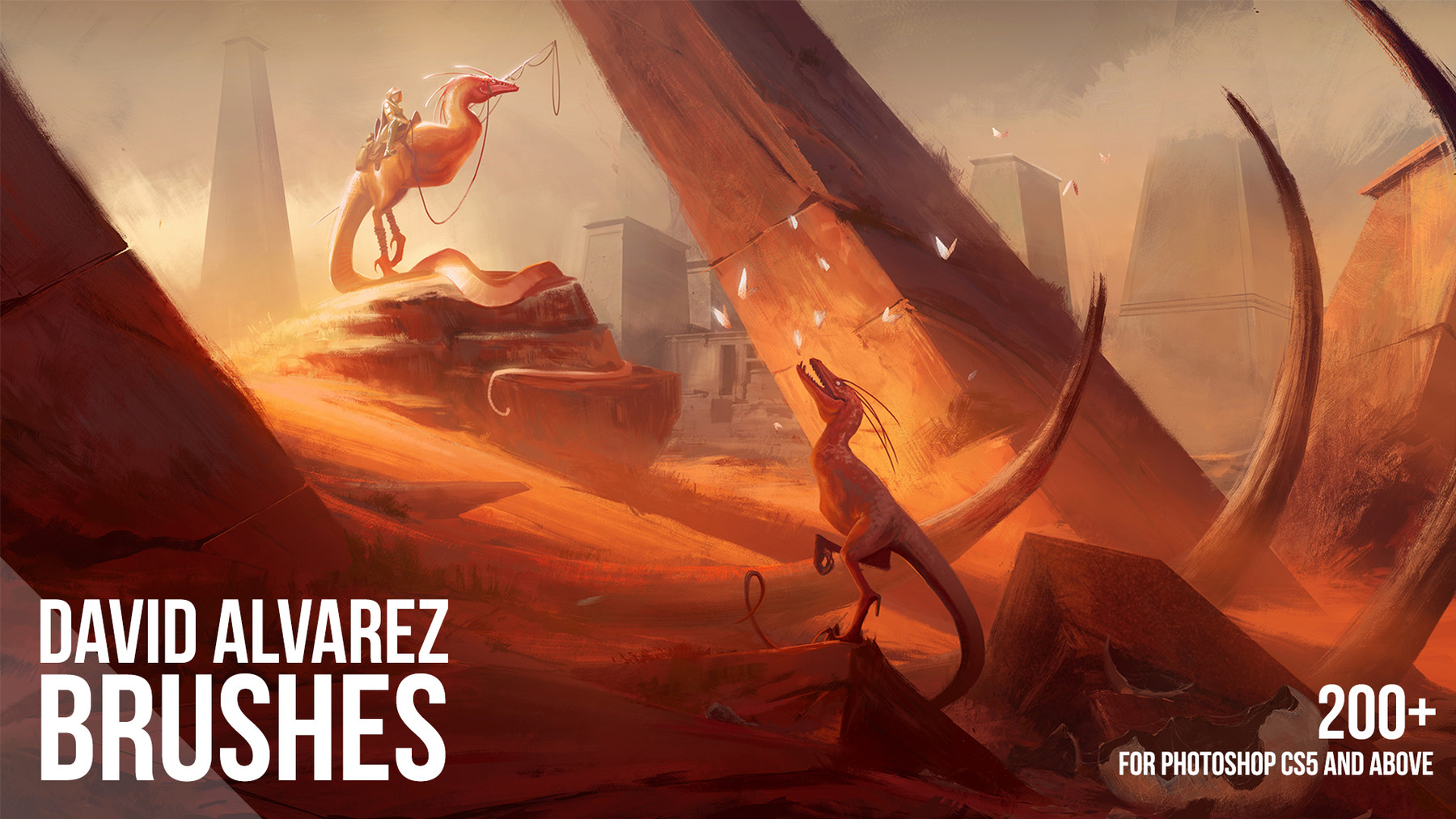 ArtStation - David Alvarez 4x4 Brushes | Brushes