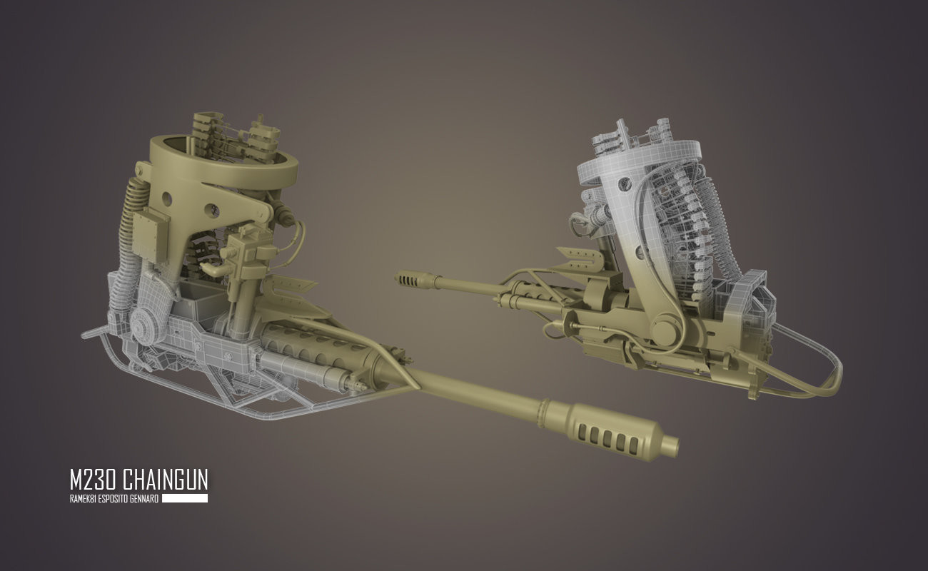 ArtStation - M230 Chaingun 3D Asset For Production | Resources