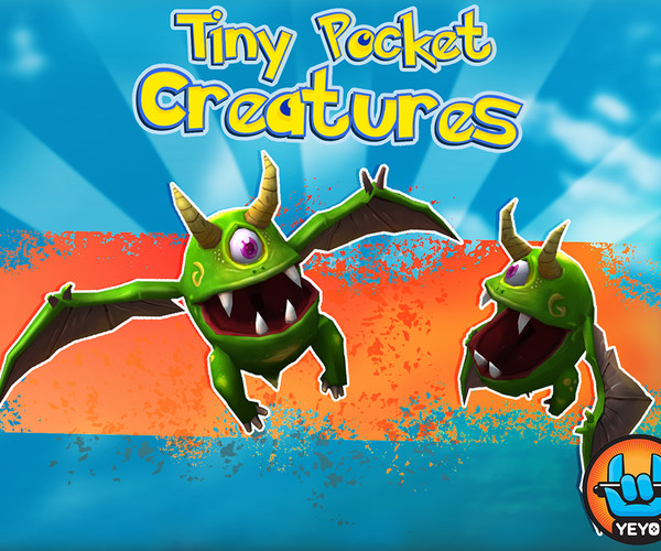 ArtStation - Tiny Pocket Creatures | Game Assets
