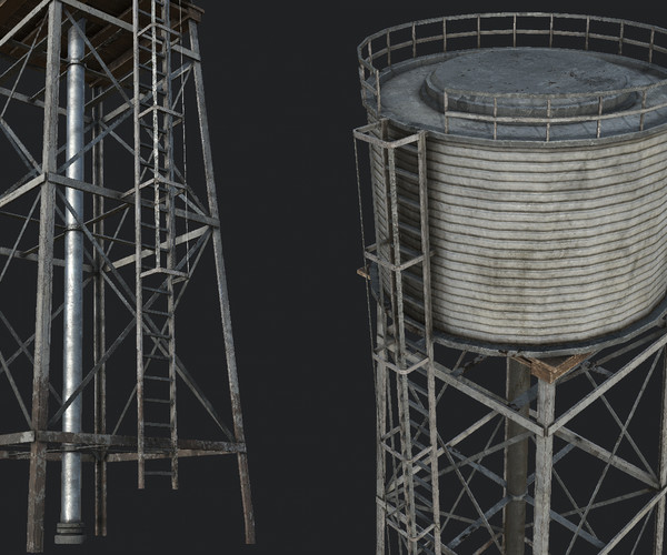 ArtStation - Farm Silo 7 PBR | Resources