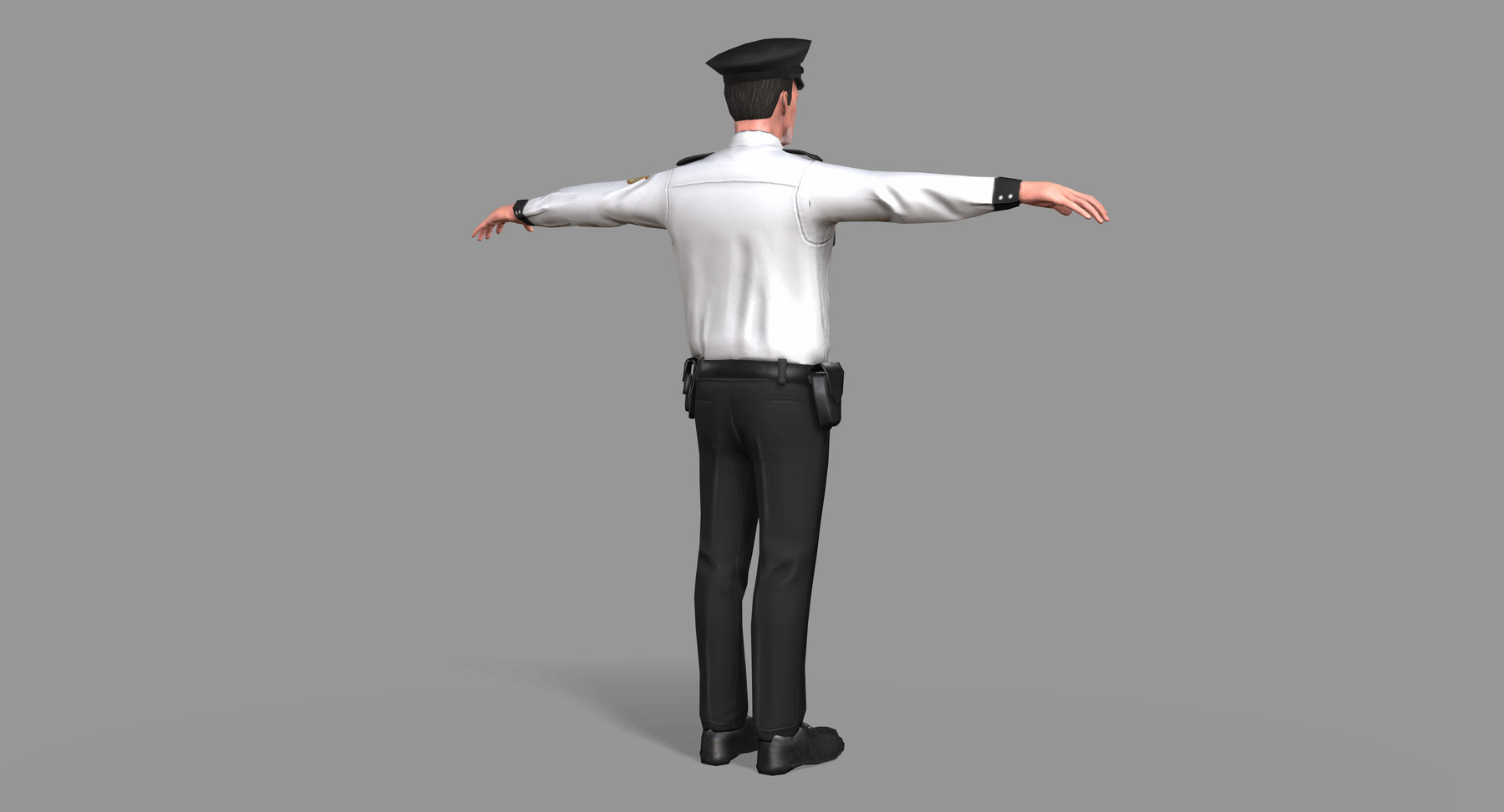 ArtStation - Police man | Game Assets