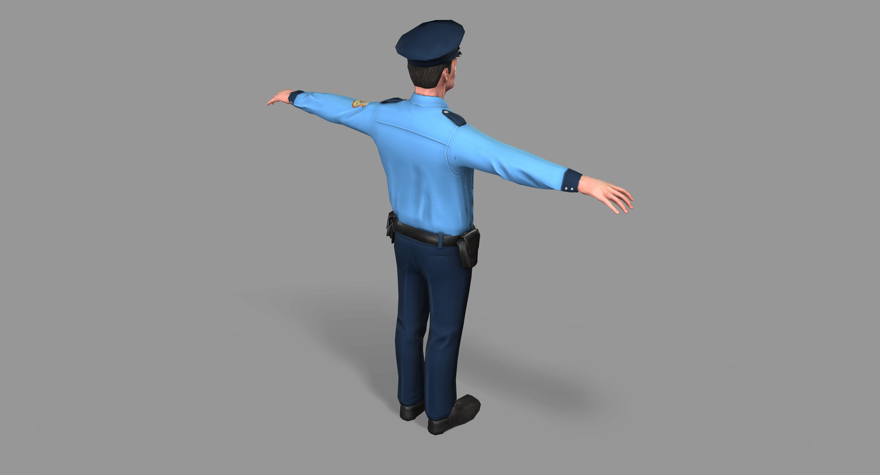 ArtStation - Police man | Game Assets