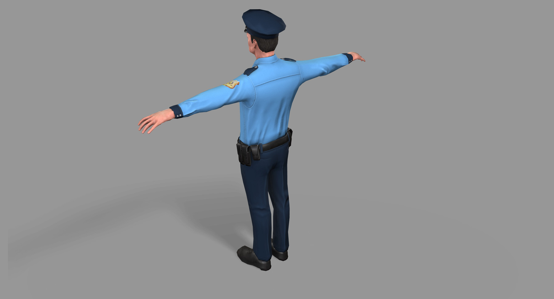 ArtStation - Police man | Game Assets