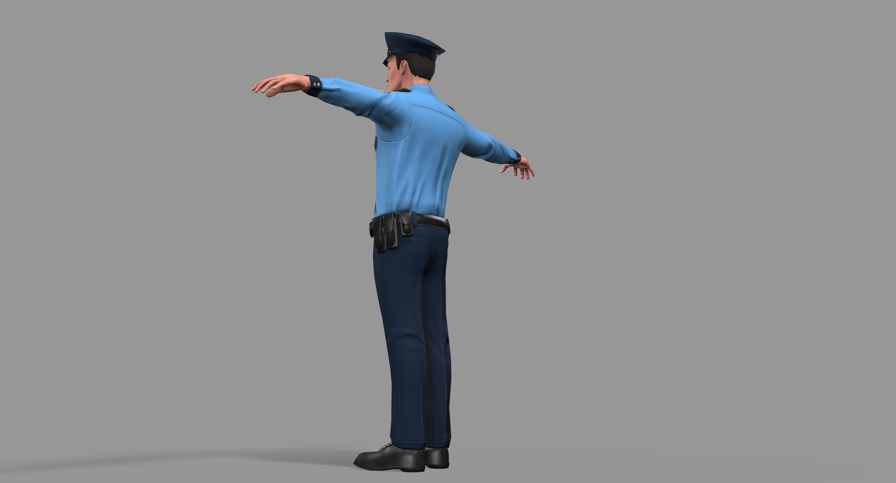 ArtStation - Police man | Game Assets