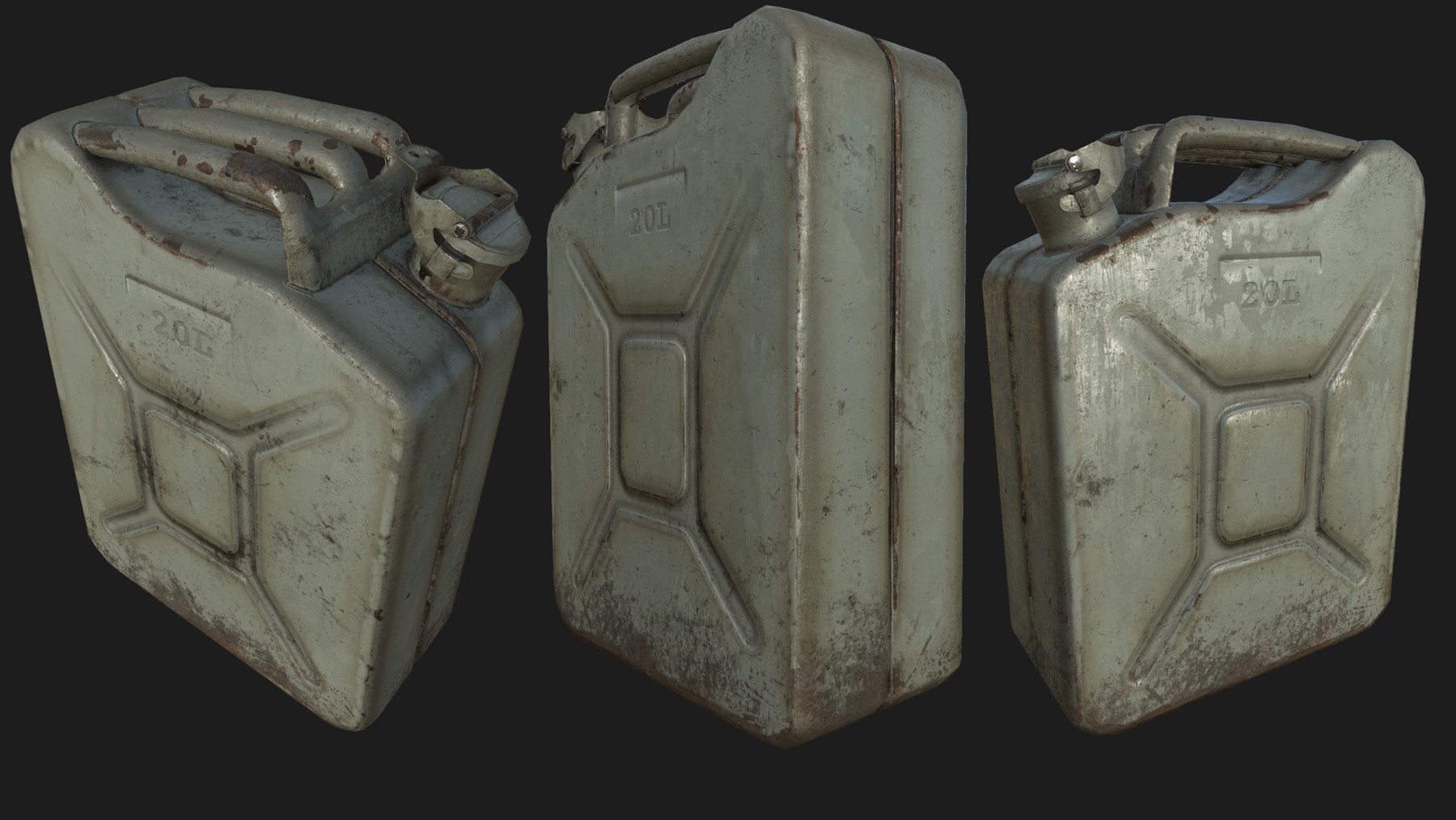 ArtStation - Jerry Can PBR | Game Assets