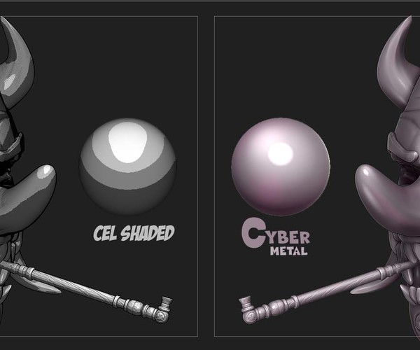 ArtStation - Zbrush Materials (Matcaps) | Game Assets