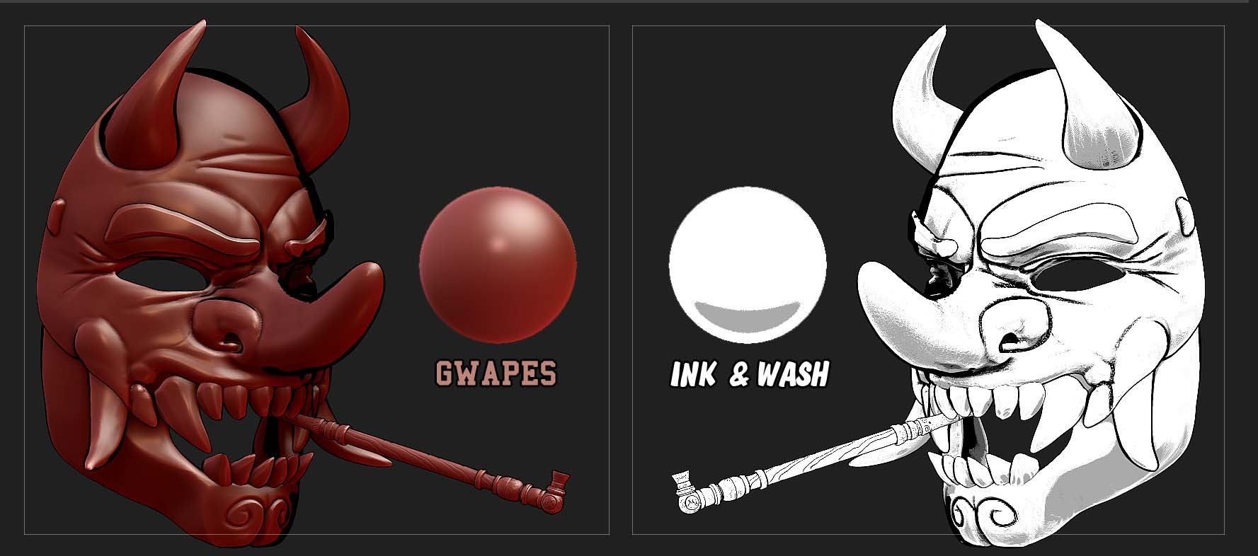 ArtStation - Zbrush Materials (Matcaps) | Game Assets