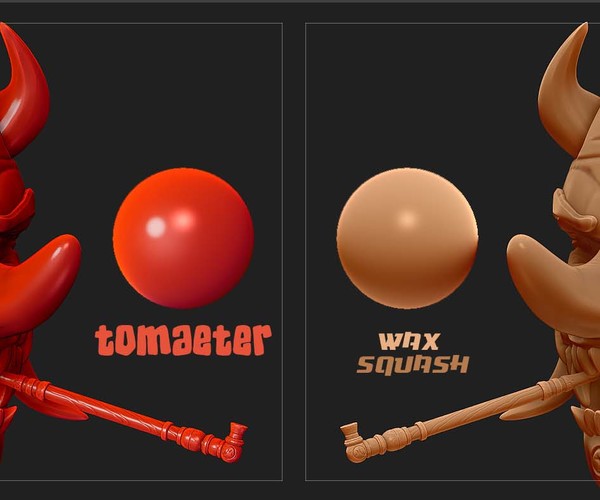 ArtStation - Zbrush Materials (Matcaps) | Game Assets