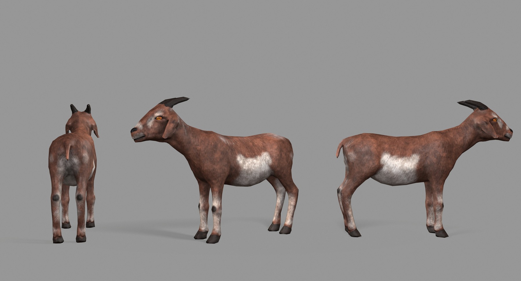 ArtStation - Goat | Game Assets
