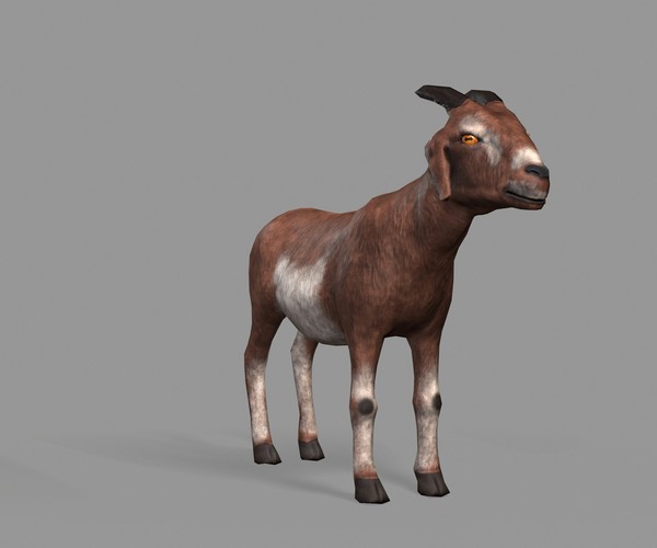 ArtStation - Goat | Game Assets