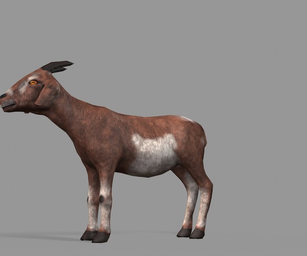 ArtStation - Goat | Game Assets