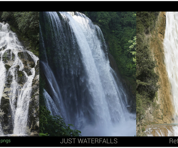 ArtStation - Waterfalls Reference Pack | Resources