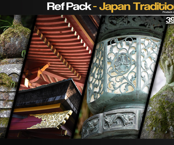 ArtStation - Ref Pack - Japan Traditional Vol.1 | Resources
