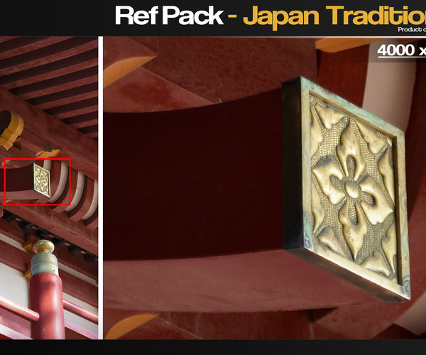 ArtStation - Ref Pack - Japan Traditional Vol.1 | Resources