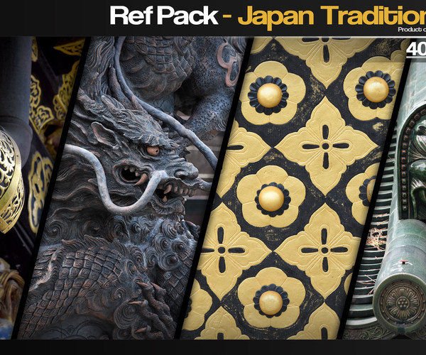 ArtStation - Ref Pack - Japan Traditional Vol.2 | Resources