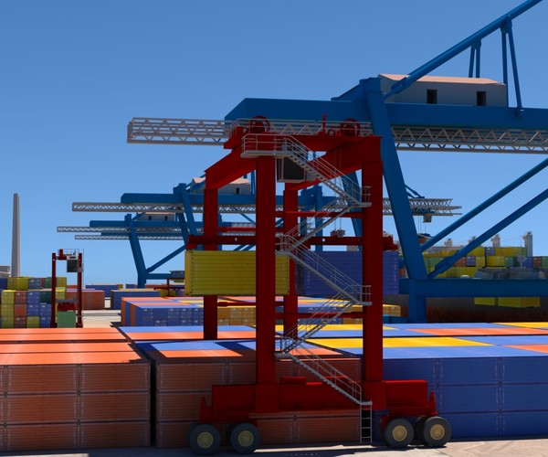 ArtStation - Cargo Dockyard | Resources