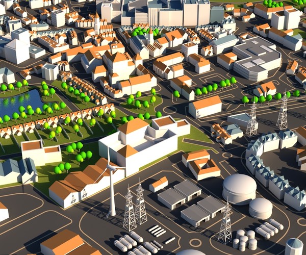 ArtStation - Generic City Map | Resources