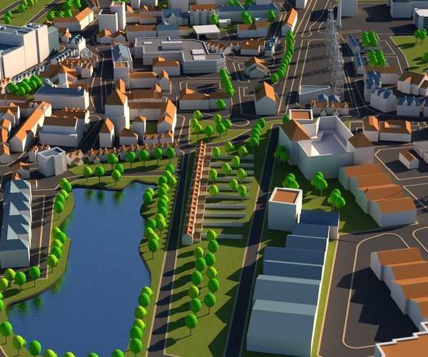 ArtStation - Generic City Map | Resources