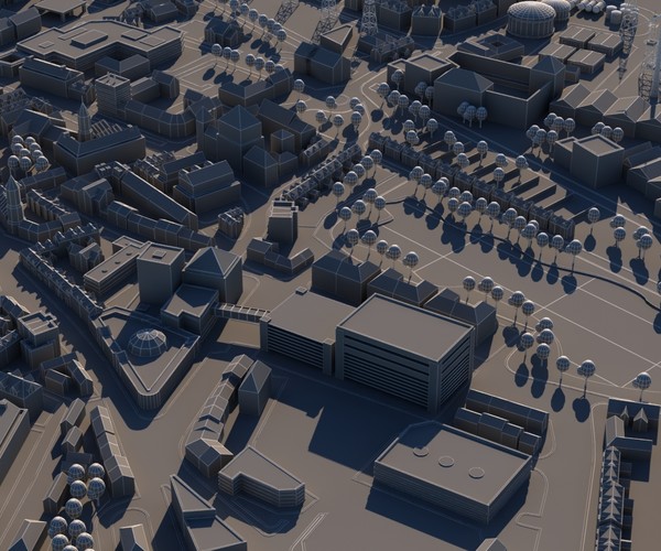 ArtStation - Generic City Map | Resources