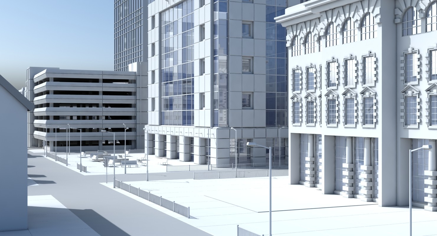 ArtStation - 3D City Port | Resources