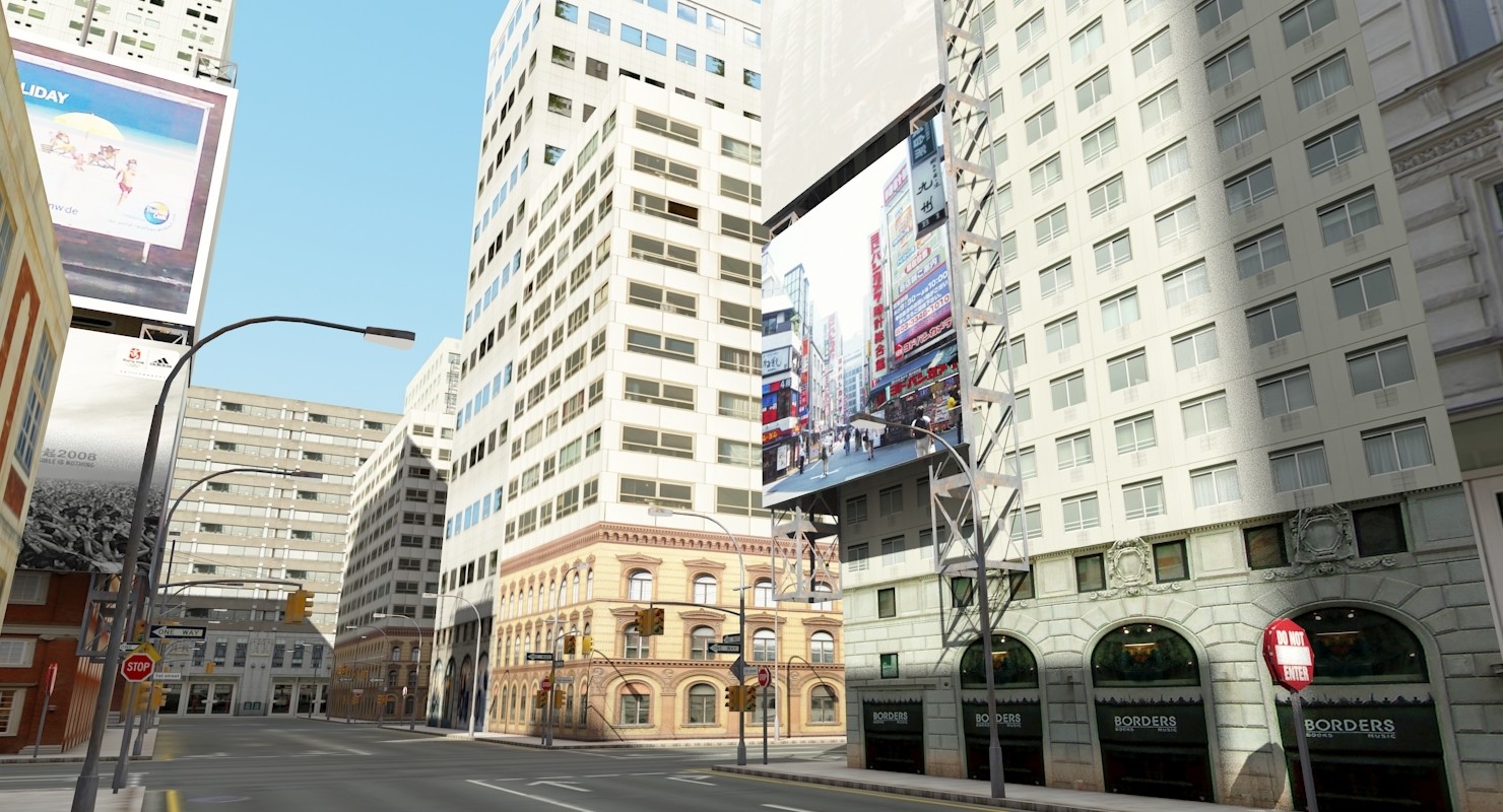 ArtStation - 3D City RT Day | Game Assets