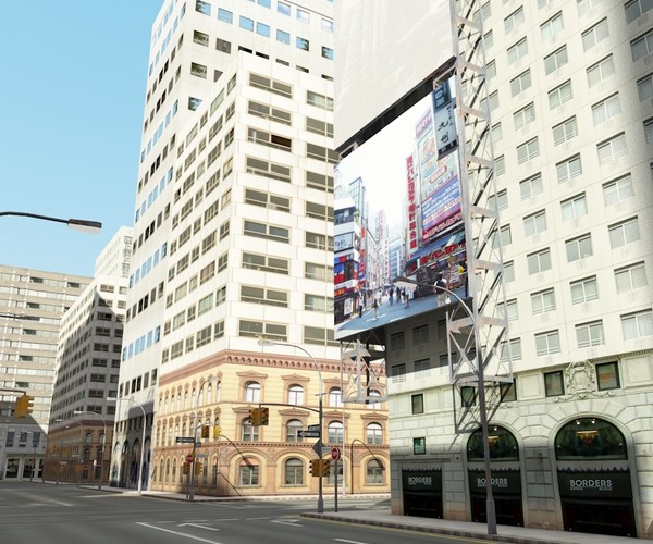 ArtStation - 3D City RT Day | Game Assets