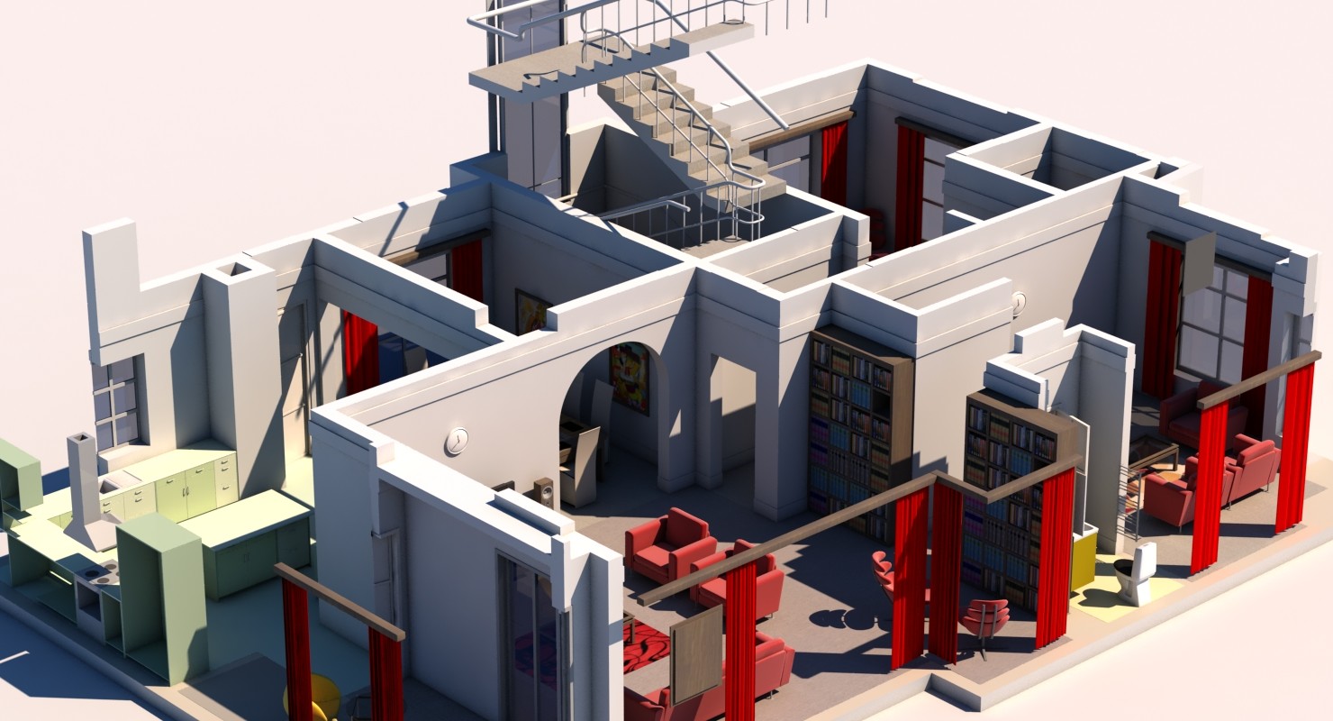 ArtStation - 3D House Cutout | Resources