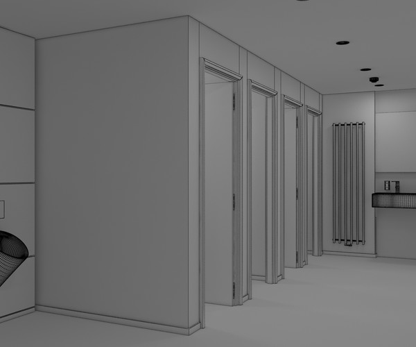 ArtStation - 3D Rest room | Resources