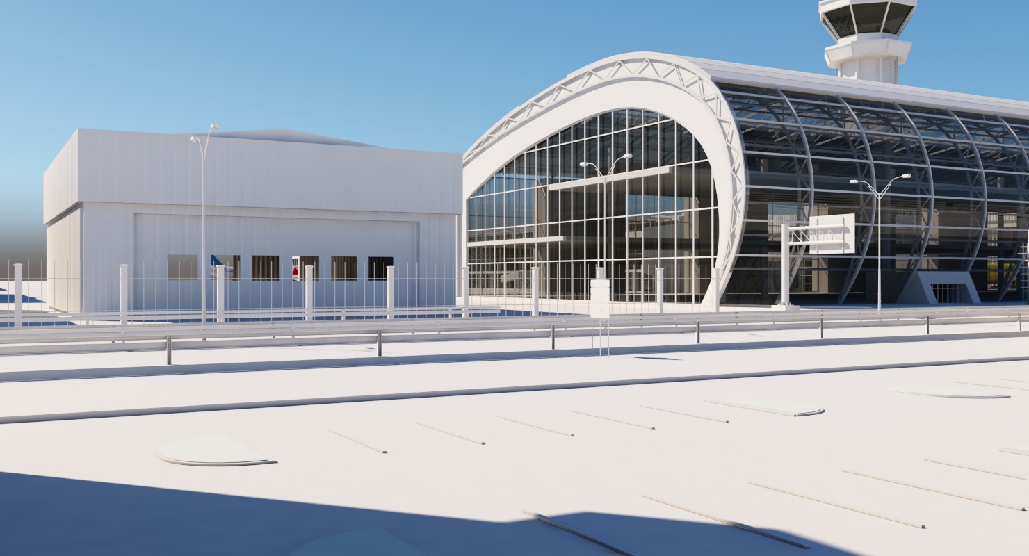 ArtStation - Airport Buildings Layout | Resources