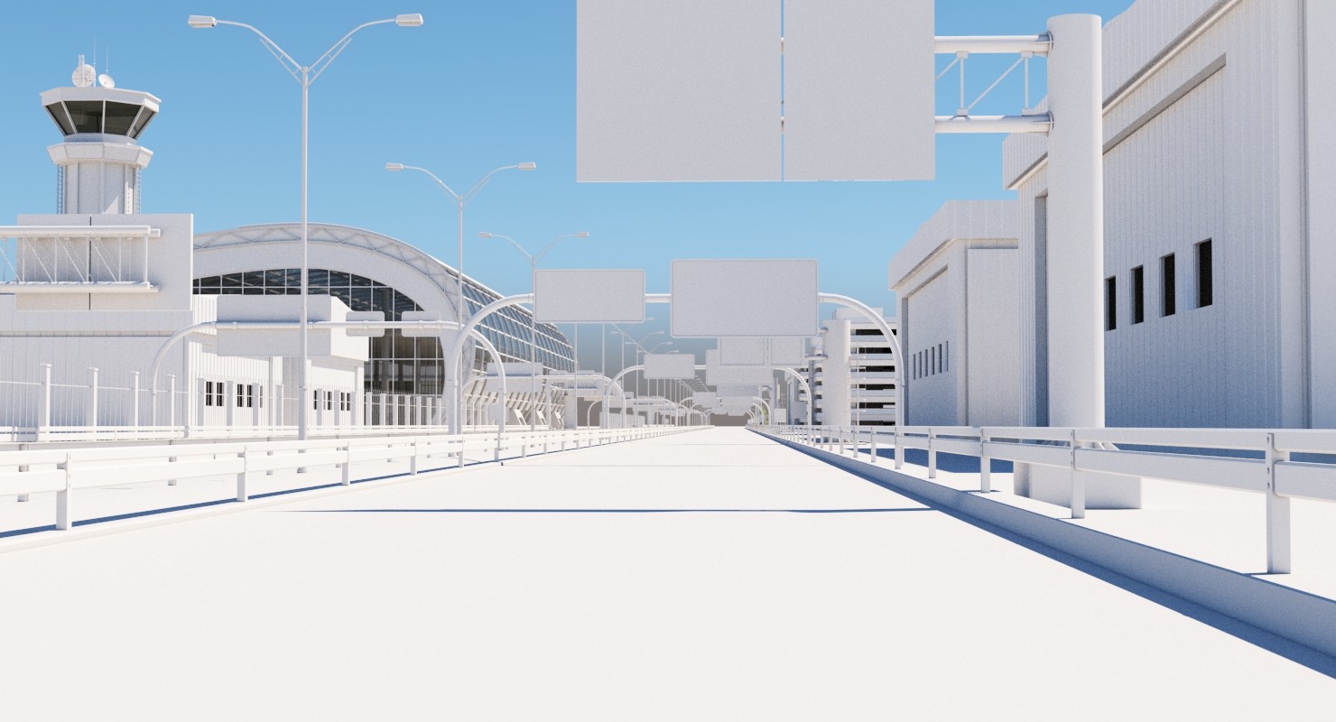 ArtStation - Airport Buildings Layout | Resources