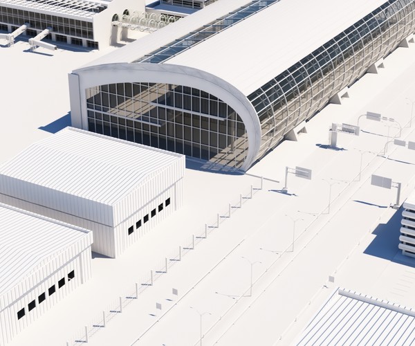 ArtStation - Airport Buildings Layout | Resources