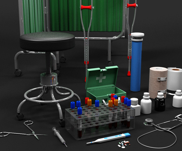 ArtStation - 3D Medical Collection 1 | Resources