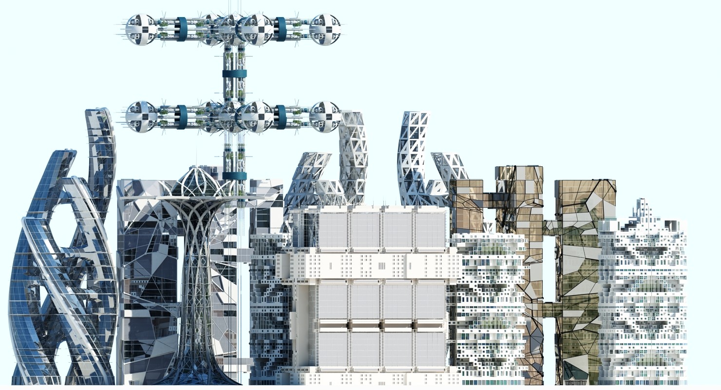 ArtStation - Future City HD 2 | Resources