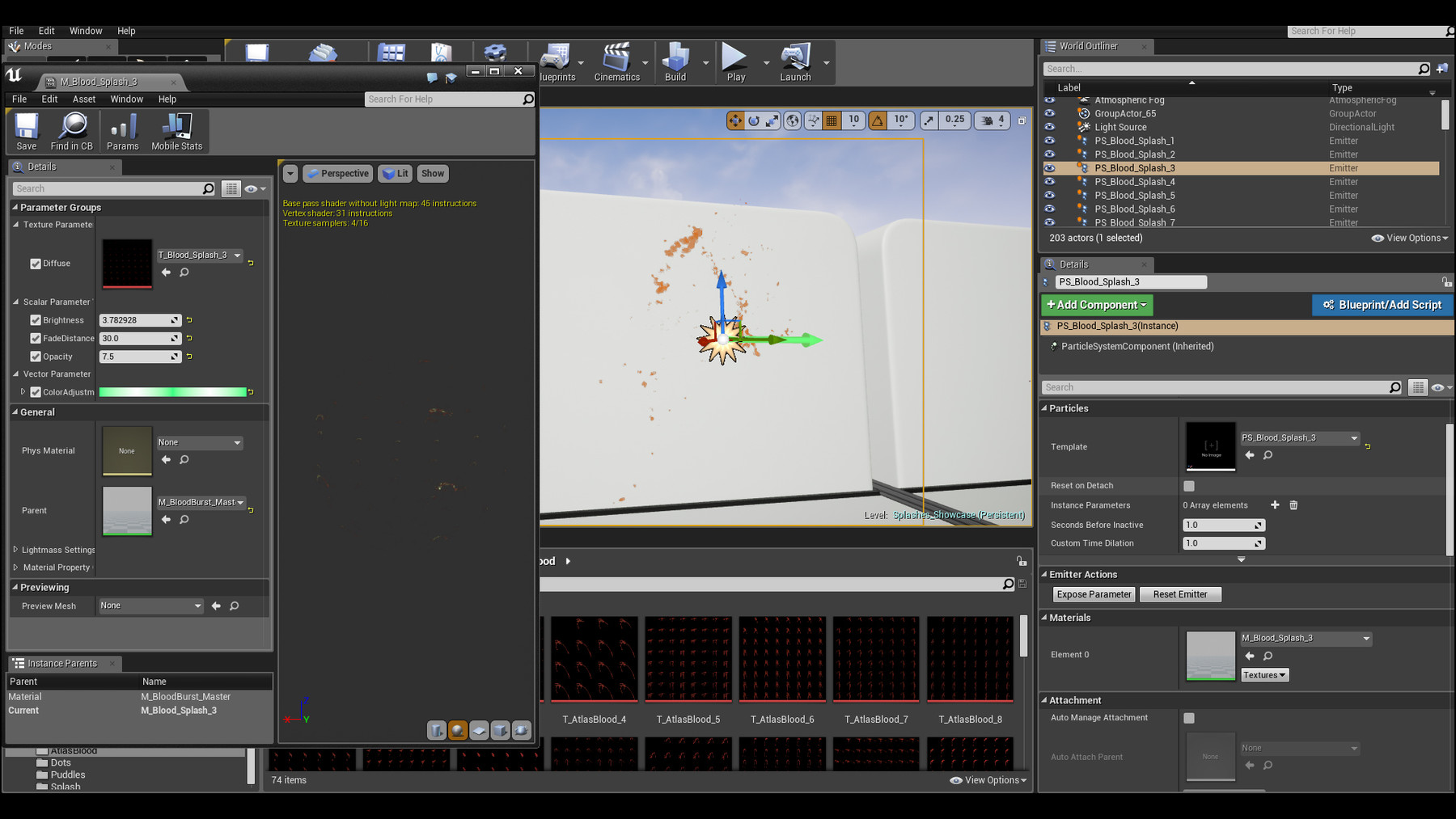 ArtStation - FX: Blood | Game Assets