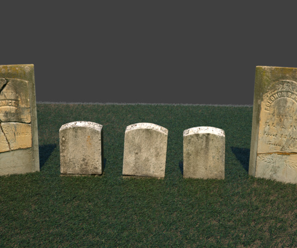 ArtStation - Gravestones Pack 3 | Game Assets