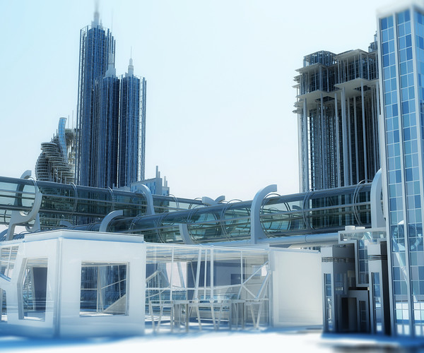 ArtStation - Future City HD 4 | Resources