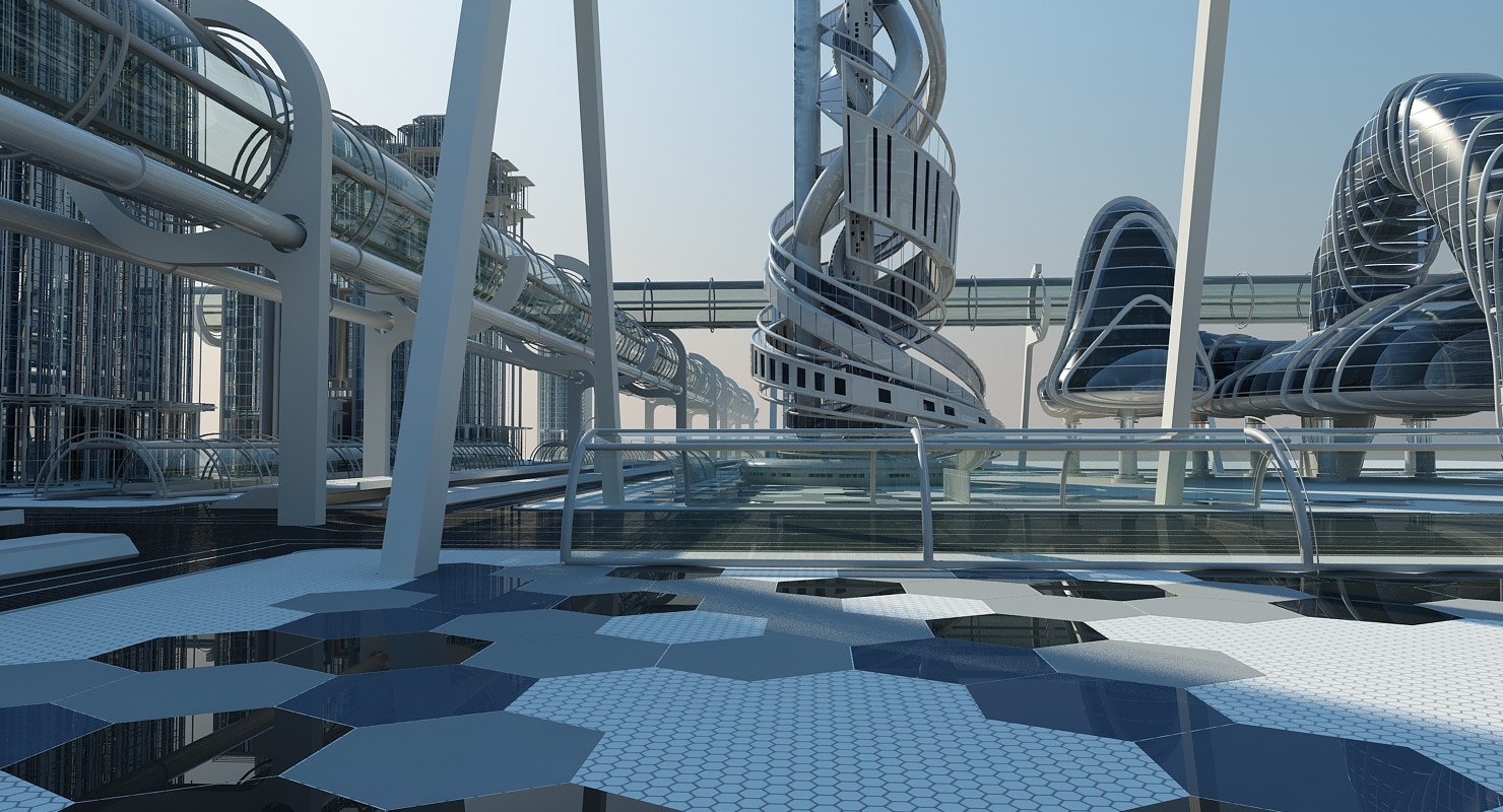 ArtStation - Future City HD 4 | Resources