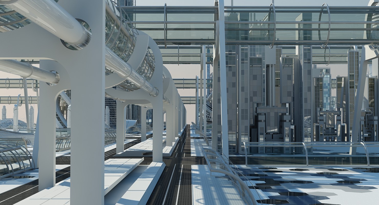 ArtStation - Future City HD 4 | Resources