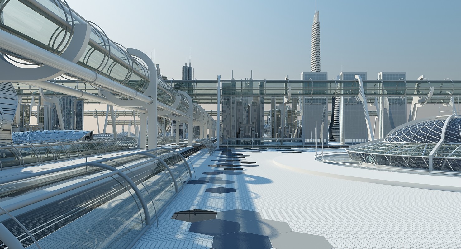 ArtStation - Future City HD 4 | Resources