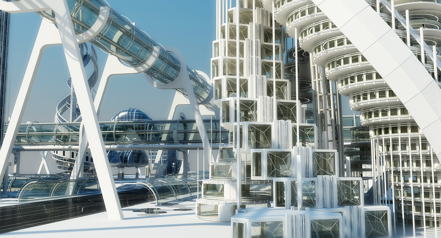 ArtStation - Future City HD 4 | Resources