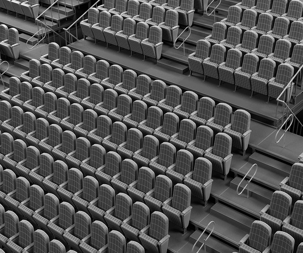 ArtStation - Theatre Raked Seating | Resources