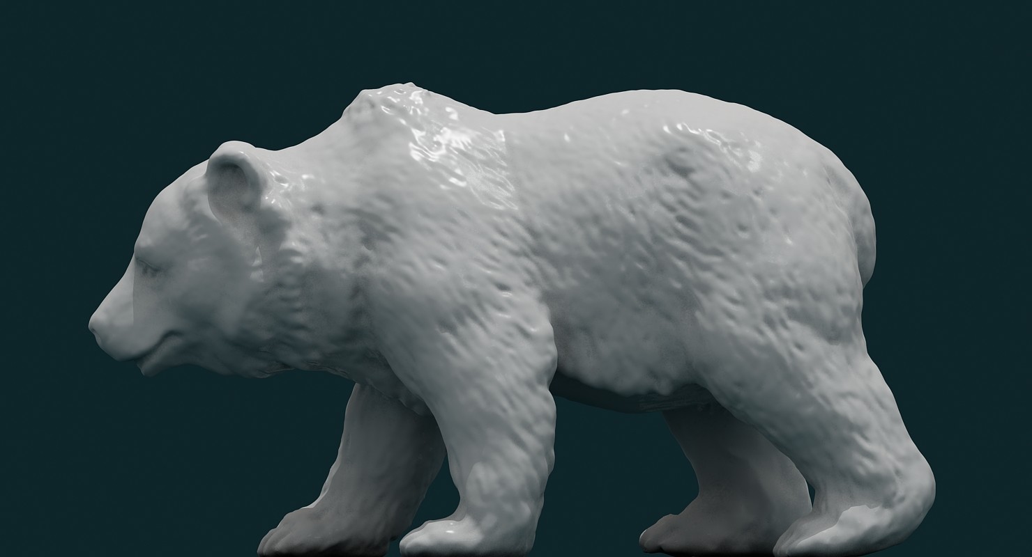 ArtStation - 3D Bear | Resources