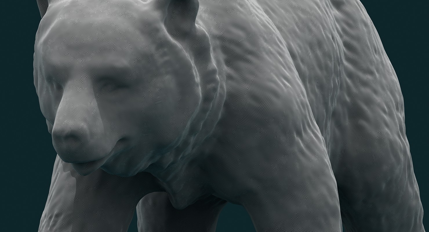 ArtStation - 3D Bear | Resources