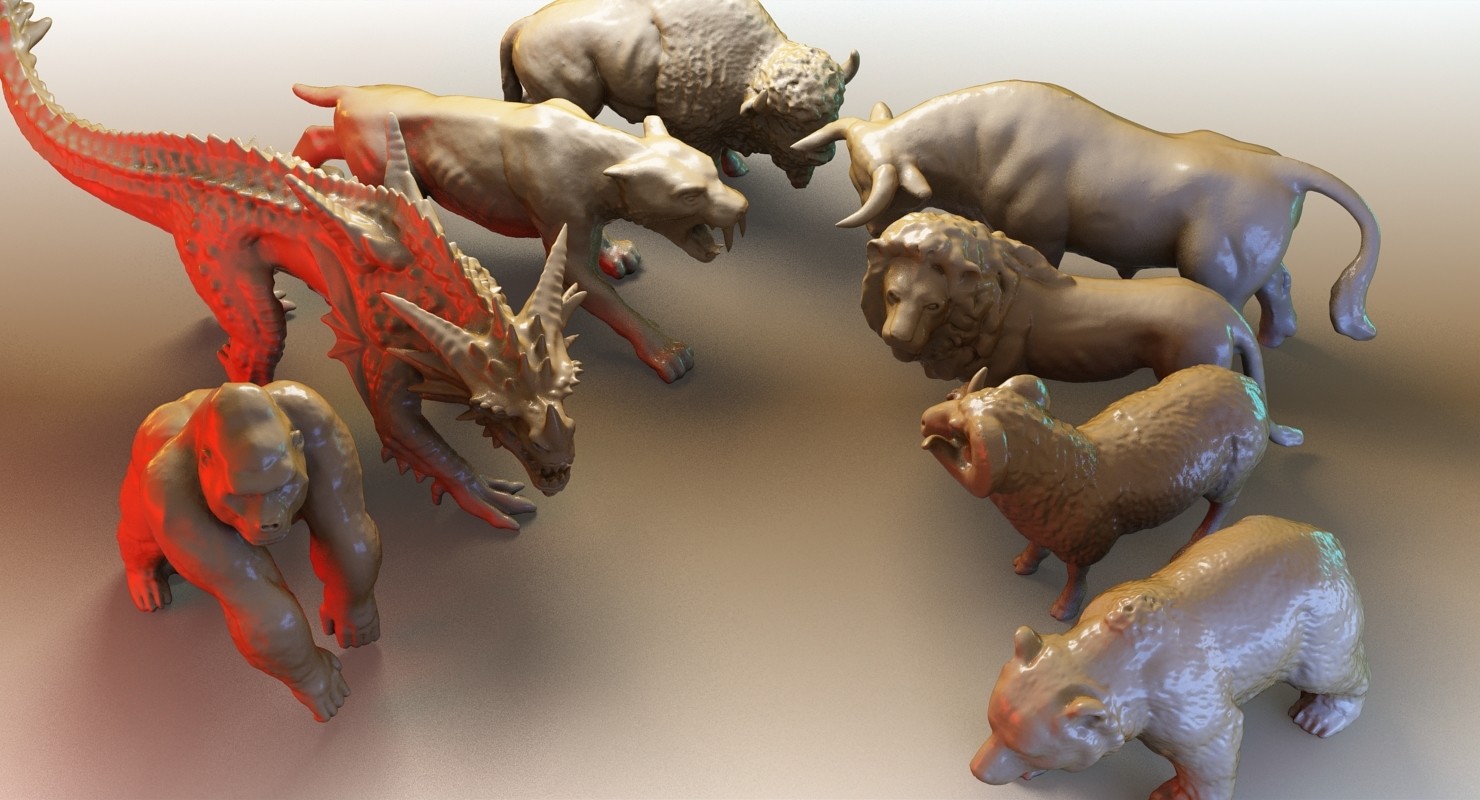 ArtStation - Beast Collection 1 | Resources