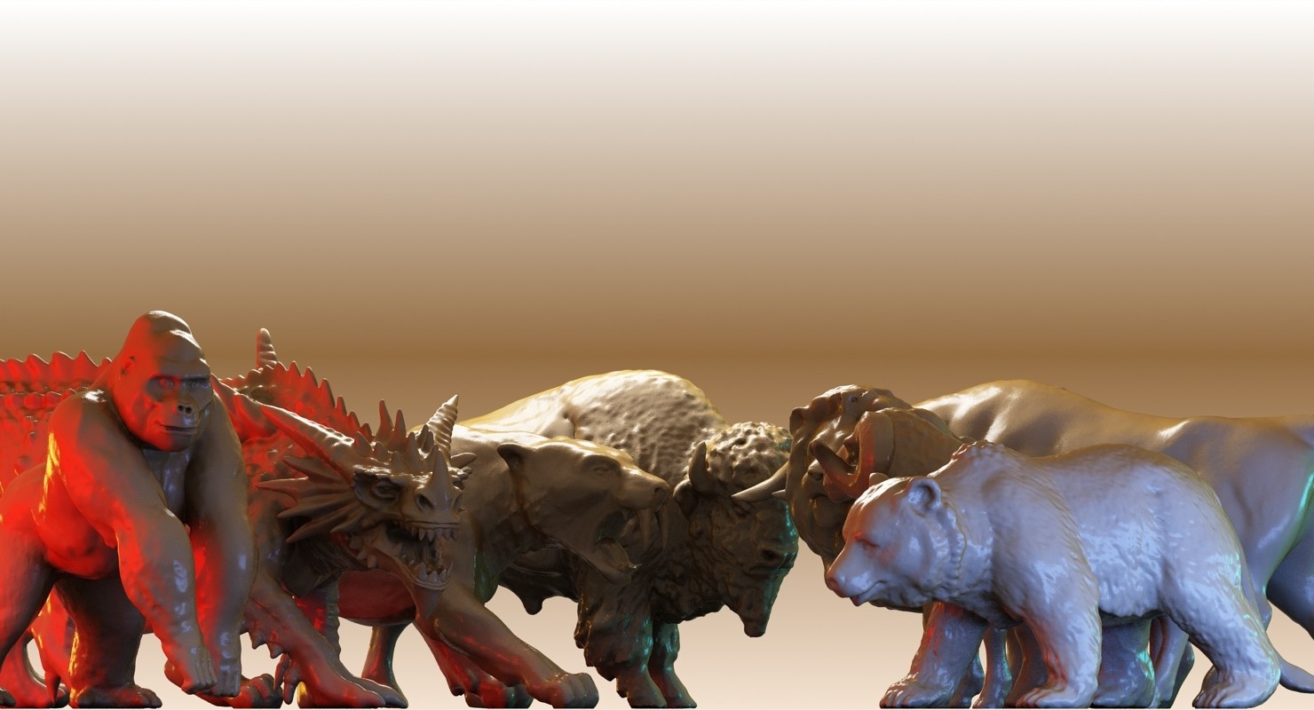 ArtStation - Beast Collection 1 | Resources