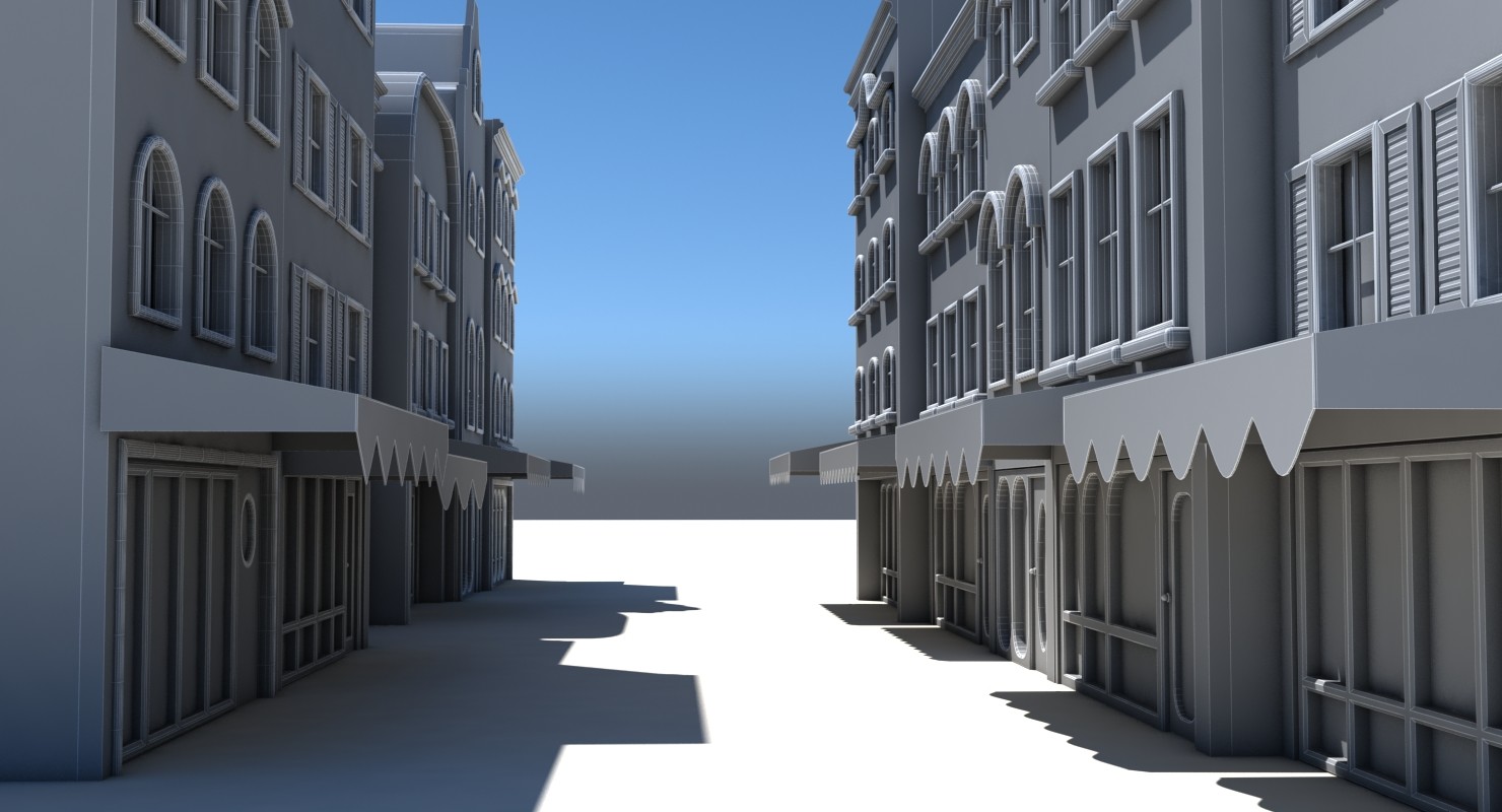 ArtStation - Cartoon Buildings | Resources