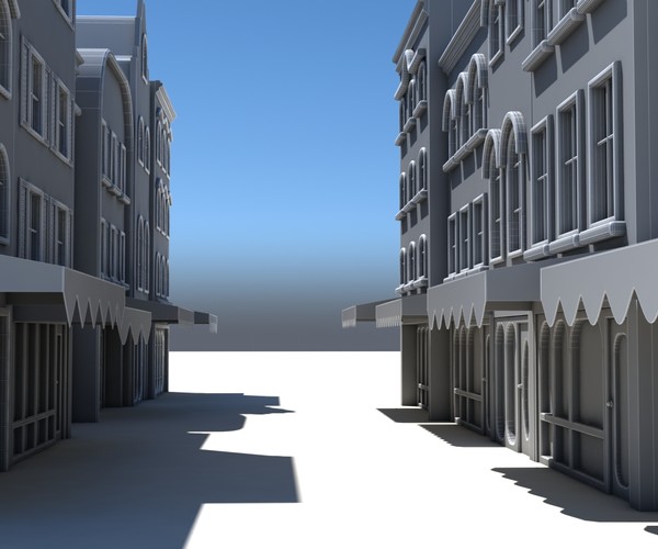 ArtStation - Cartoon Buildings | Resources